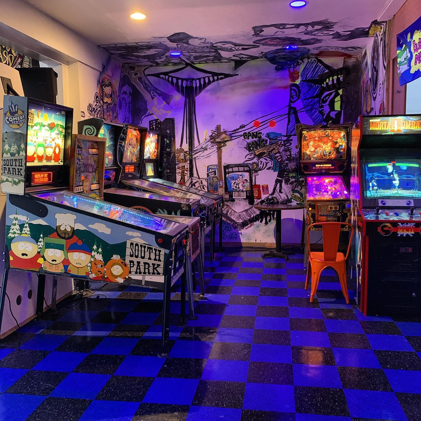 Waterland Arcade – A retro arcade and pinball bar with a laid back vibe ...